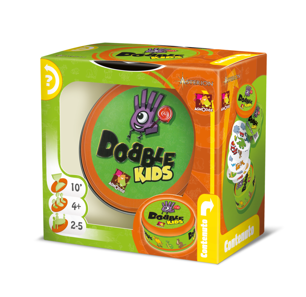 Dobble Kids Gioco da tavolo 8231 – Mastro Geppetto Giocheria